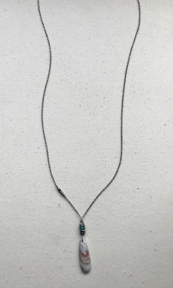 Laguna Lace Agate Pendant – Daisy Chains Jewelry